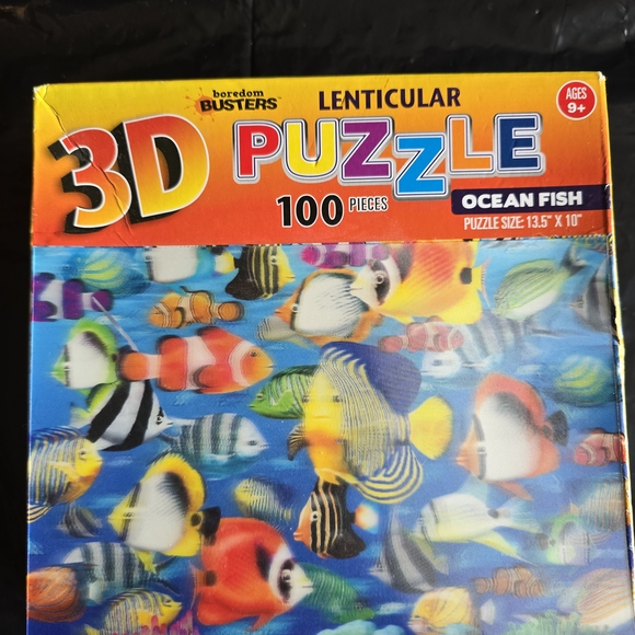 Toys | 3d Ocean Fish Puzzle Colorful | Poshmark